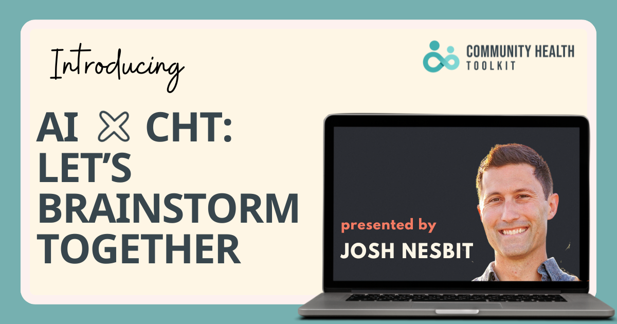 Introducing AI x CHT – Medic